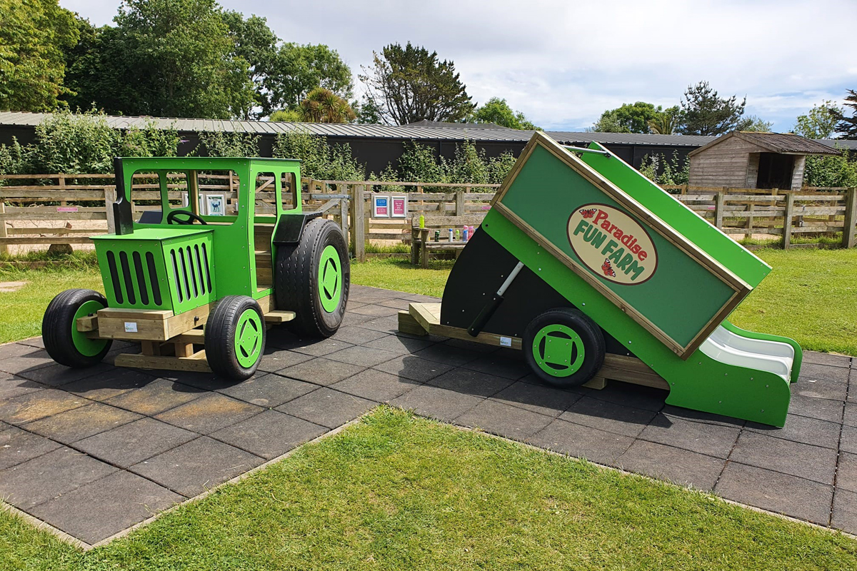 Fun Farm with miniature donkeys and Pets Corner - Paradise Park