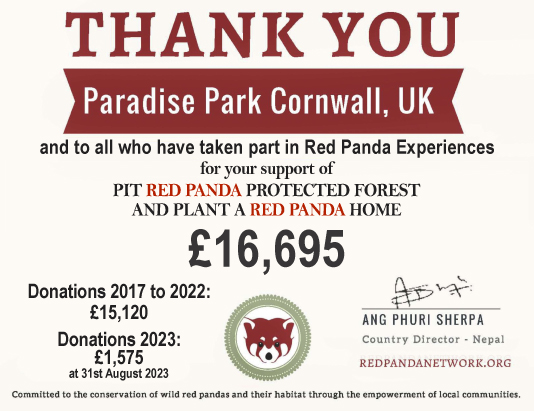 The Red Panda Experience - Paradise Park